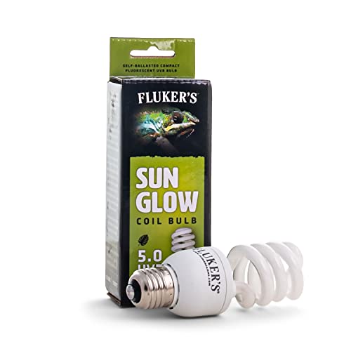 Fluker's 5.0 UVB Tropical Reptile Compact Fluorescent Bulb 13 watt, Black