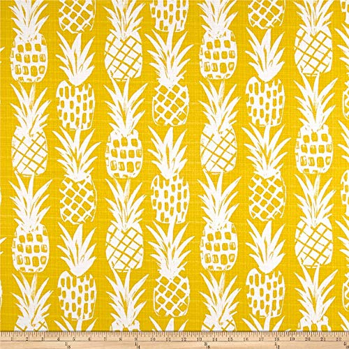 Premier Prints Luxe Outdoor Pineapple Pineapple, Fabric by the Yard