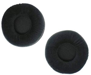 compete audio vl90 velvet replacement ear pads compatible with sennheiser hd205 hd215 d225, audio-technica ath-t2, pro700, technics rp-dh1200, pioneer hdj-2000 hdj-1500 hdj-1000, sony mdr-v700dj v700