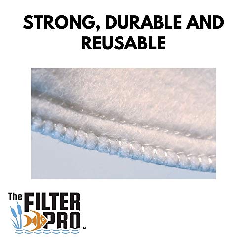 The Filter Pro Filter Sock, 100 Micron, 7" Flange x 16" Long, 10 Pack, Perfect for Aquariums, Made in USA