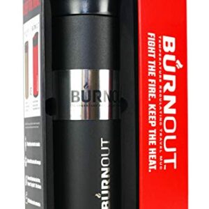 BURNOUT Temperature Regulating Travel Mug 16 oz Black - Drink NOW & HeatZorb Tech