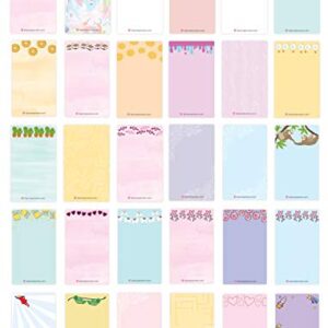 bloom daily planners Love Note Card Deck - Cute Sentimental Quote Cards - Set of Thirty 2" x 3.5" Cards - Assorted Designs