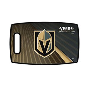 sports vault nhl vegas golden knights large cutting board, 14.5" x 9"