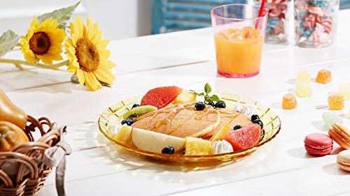 SCANDINOVIA - Unbreakable Premium Tableware - Set of 6 - Tritan Plastic - Perfect for Gifts - BPA Free - Dishwasher Safe - Stackable (7 3/4" Plates)