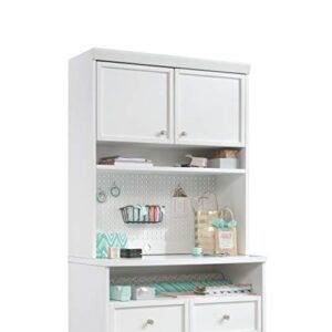 Sauder Craft Pro Series Hutch, White finish