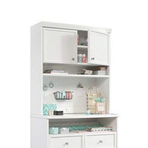 Sauder Craft Pro Series Hutch, White finish