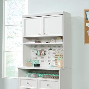 Sauder Craft Pro Series Hutch, White finish