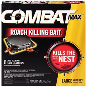 combat combat1241 max killing roach bait station, large