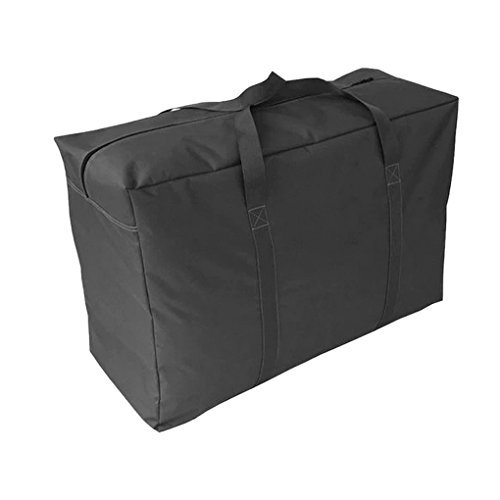 Heavy Duty Storage Bags Waterproof Sturdy 600D Oxford Cloth Space Saving Laundry Bag Garment Closet Storage Organizer Travel Cargo Duffel Jumbo Bags for Bedding Duvets Pillows Clothes or Moving Home