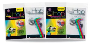 the harp orthodontic reusable flosser 4 pack multipack