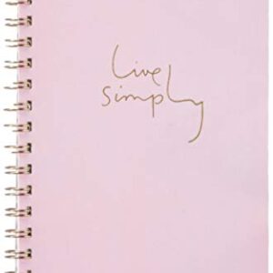 Fringe Canv Live Simply Bookclolth Spiral Journal (896205)