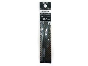 ohto flash dry gel ballpoint pen refill 0.5mm [black] pg-105np (japan import)