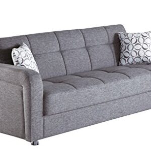 ISTIKBAL Multifunctional Furniture VISION Collection (Sofa Sleeper) DIEGO GRAY