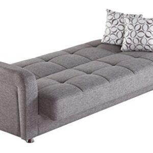 ISTIKBAL Multifunctional Furniture VISION Collection (Sofa Sleeper) DIEGO GRAY