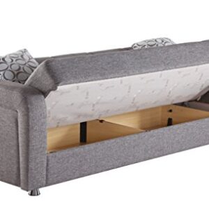 ISTIKBAL Multifunctional Furniture VISION Collection (Sofa Sleeper) DIEGO GRAY