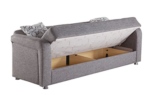 ISTIKBAL Multifunctional Furniture VISION Collection (Sofa Sleeper) DIEGO GRAY