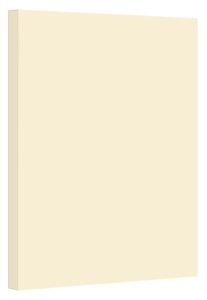 cream thick paper cardstock - for brochure, invitations, stationary printing | 80 lb card stock | 8.5 x 11 inch | heavy weight cover stock (216 gsm) 98 brightness | 8 1/2 x 11 | 50 sheets per pack