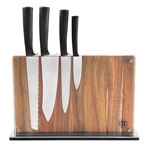 Schmidt Bros. Acacia Downtown Magnetic Knife Block Schmidt-22-Series, Up to 18-Piece