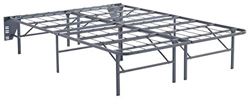 Ashley Furniture Signature Design - Better than a Boxspring Mattress Riser - Under Bed Storage Space - Full - Gray