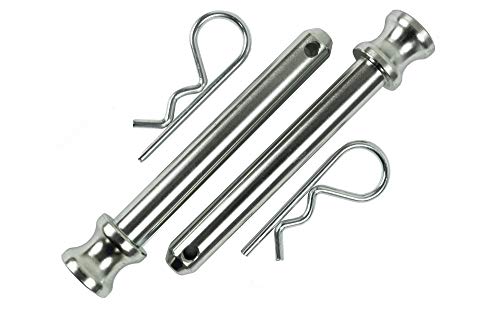 Corrosion-Resistant 5/8" Pins for BulletProof Hitches (Sold as Pair), Stainless Steel with Electroless Nickel Plating (Rated to 36,000lbs)