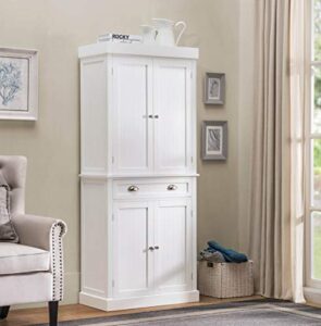 2l lifestyle ashlyn cabinet white finish, large