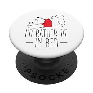 disney winnie the pooh in bed popsocket popsockets popgrip: swappable grip for phones & tablets