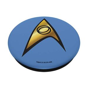 Star Trek Science Badge PopSockets Stand for Smartphones and Tablets PopSockets PopGrip: Swappable Grip for Phones & Tablets