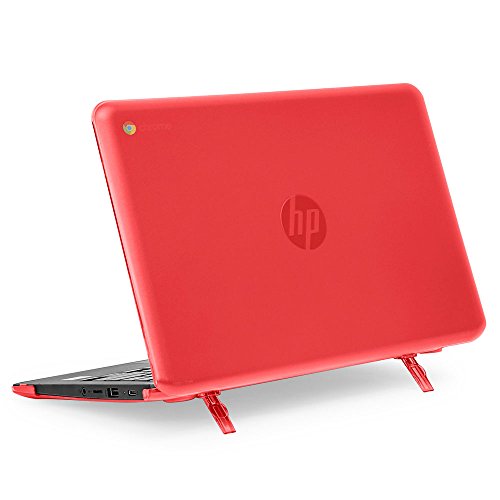 mCover Case Compatible for 2018~2020 11.6" HP Chromebook 11 G6EE / G7EE / 11a-NBxxxx Series laptops ONLY (NOT Fitting Any Other HP Models) - Red