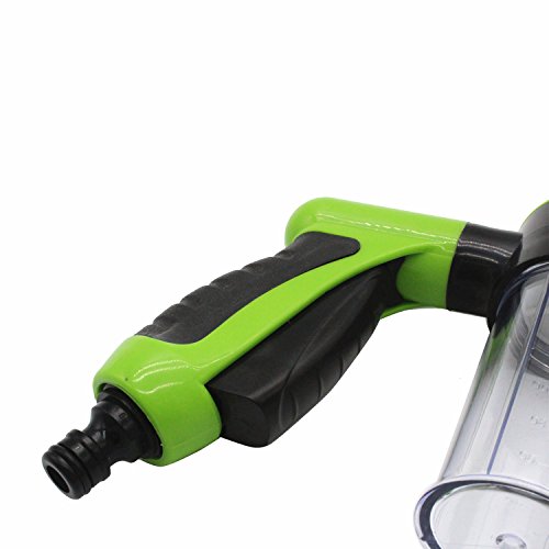 TAKPART Pressure Garden Hose Nozzle Foam Gun Car Wash 8 Pattern Adjustable Foam Sprayer