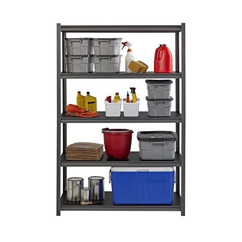 Hirsh 3,200 lb Capacity Iron Horse Shelving - 5 Compartment(s) - 72" Height x 48" Width x 18" Depth