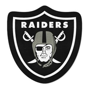 nfl - las vegas raiders mascot rug, team color (20982), 3' x 4'