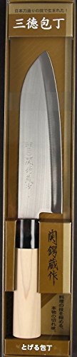 JapanBargain 1545, Japanese Santoku Knife Stainless Steel Sushi Chef Knife Kitchen Knife, Made in Japan