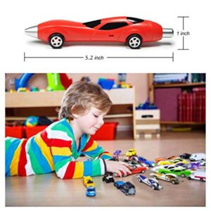 Littfun Cool Pens Fun Pens for kids Novelty Pens Cute Pens Interesting Racing Car Pens for Boys(set of 12)