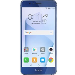 Huawei Honor 8 Dual Camera Unlocked Phone 64GB - Sapphire Blue - GSM - US Warranty