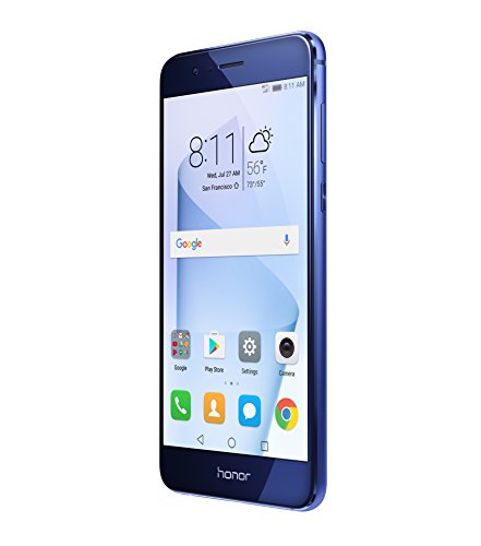 Huawei Honor 8 Dual Camera Unlocked Phone 64GB - Sapphire Blue - GSM - US Warranty