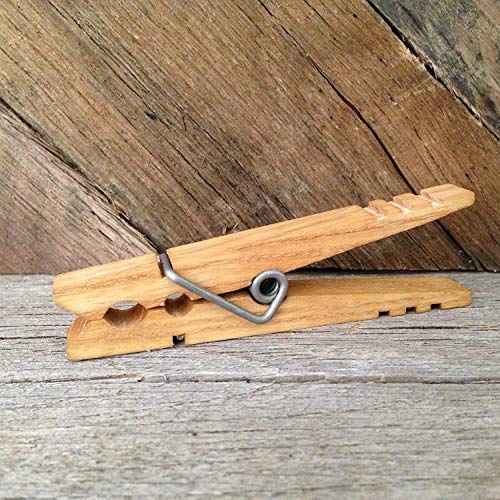 20 Hardwood Clothespins Made in The USA