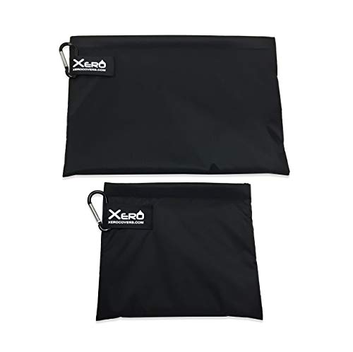 XeroCover Snack Sleeve: Insulated Sleeve Lunch Bag, Made in America (Black, Small)