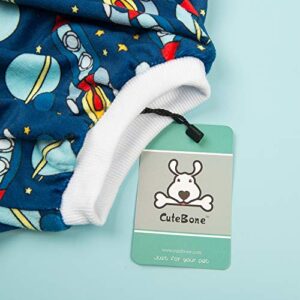 CuteBone Rocket Dog Pjs Large Onesies Pet Clothes Jumpsuit Apparel Soft Pajamas P16L