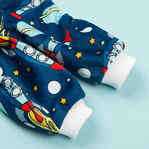 CuteBone Rocket Dog Pjs Large Onesies Pet Clothes Jumpsuit Apparel Soft Pajamas P16L