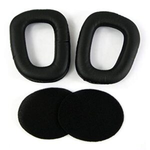 G930 Replacement Pads G935 Earpads Ear Pads Compatible with G930 G935 G35 G430 Wireless Gaming Headset (Black)