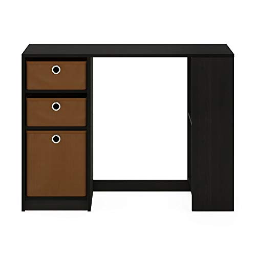 FURINNO Computer Study Writing Desk, Espresso, Model:15110EXBR