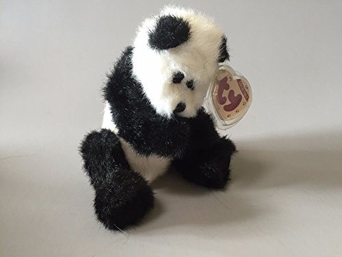 TY CHECKERS Black & White PANDA BEAR 1993 Attic Treasures Jointed NWT gift .HN#GG_634T6344 G134548TY47462