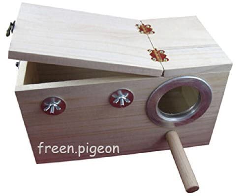 [Wood] Tiger breeding Box, Peony, Cockatiels, Parrots, breeding Boxes, Bird nest S