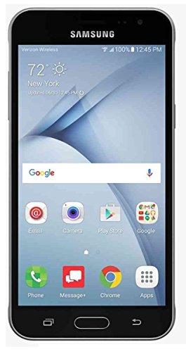 Samsung Galaxy J3 (2016) J320V Verizon CDMA 4G LTE Quad-Core Phone w/ 8MP Camera- Black