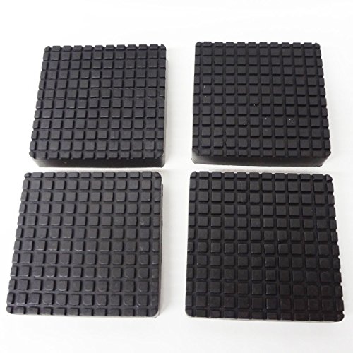 Rubber lift pad set Bendpak 2 post square slip on style 5715365x