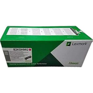 lexmark high yield magenta return program toner cartridge for us government, 17000 yield (82k0hmg)