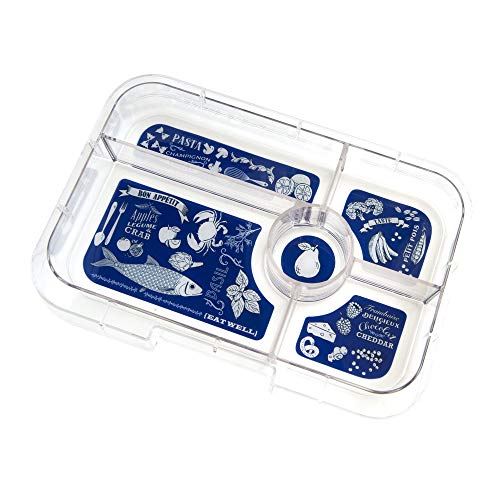 Yumbox TAPAS Larger Size Leakproof Bento Lunch Box (Antibes Blue)