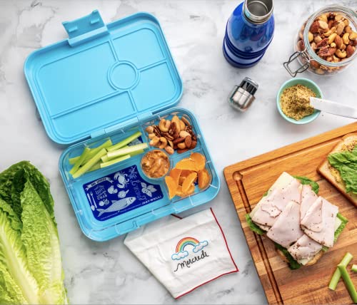 Yumbox TAPAS Larger Size Leakproof Bento Lunch Box (Antibes Blue)