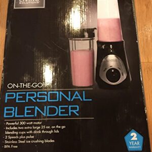 On the go personal blender