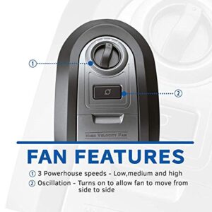 Lasko Space-Saving High Velocity Blower (HVB) Fan